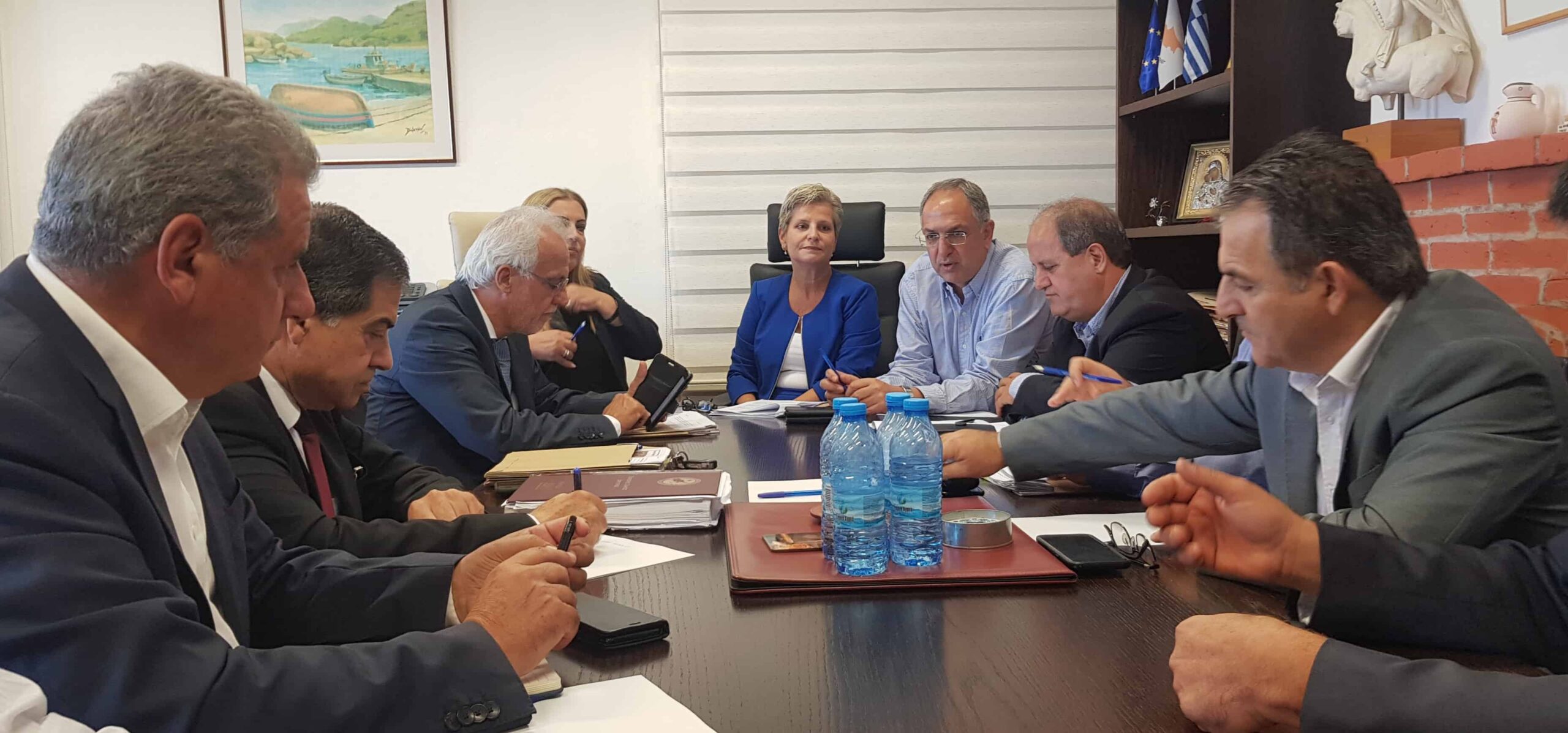 Συνάντηση με Υπουργούς Γεωργίας, Περιβάλλοντος και Μεταφορών ...