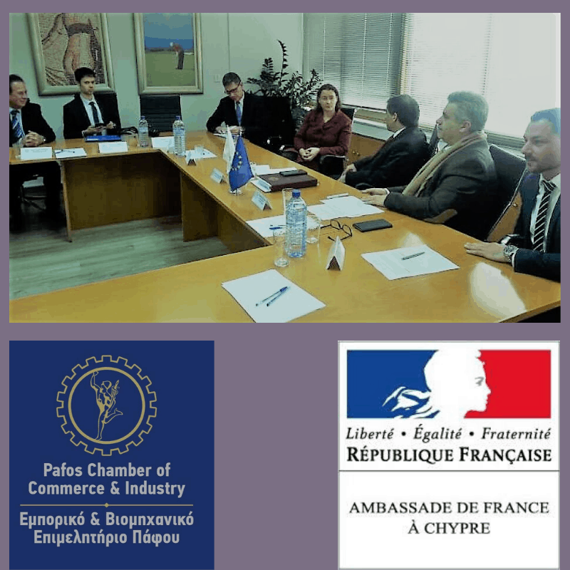 Συνάντηση Πρέσβειρας της Γαλλίας κας Isabelle Dumond με το ΕΒΕ ΠΑΦΟΥ ...