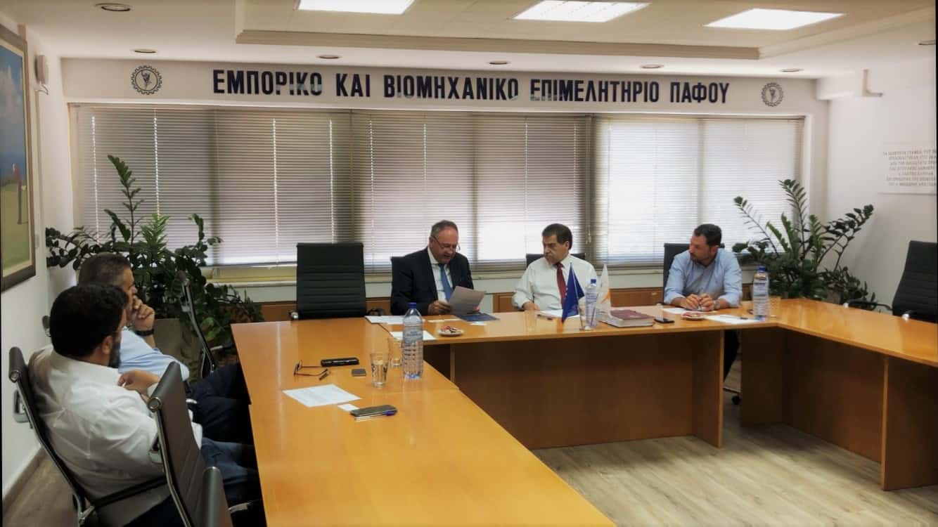 Συνάντηση με τον Εμπορικό Ακόλουθο της Πολωνίας στην Κύπρο - Παρασκευή ...